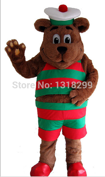 cod liver bear Mascot Costume