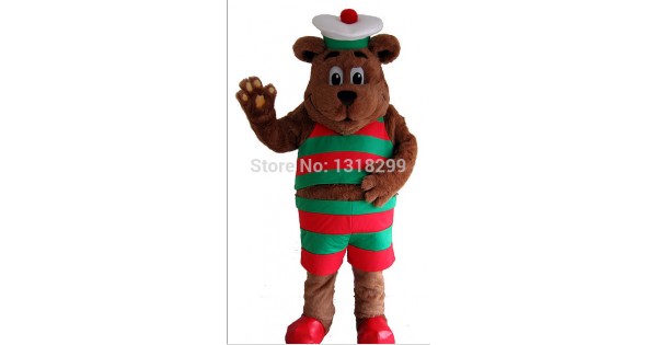 cod liver bear Mascot Costume