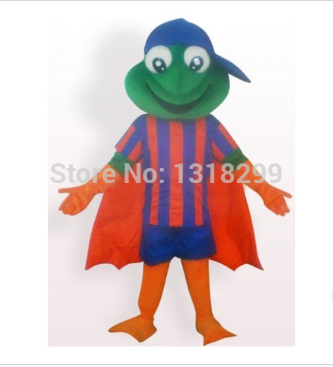 Super Frog Mascot Costume