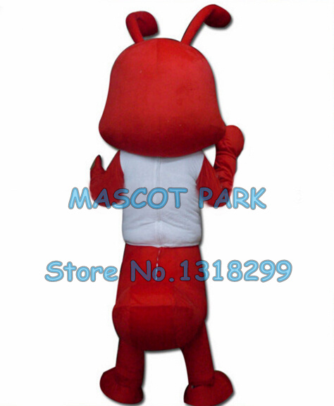 red ant Mascot Costume