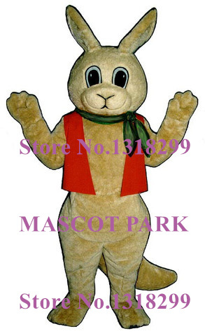 Cute Aussie Roo with Hanker Chief Mascot Costume