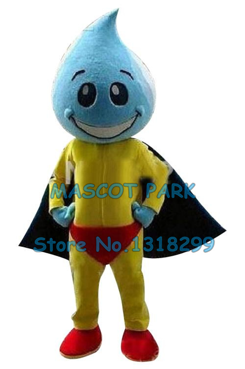Colorful Water Droplet drip Mascot Costume