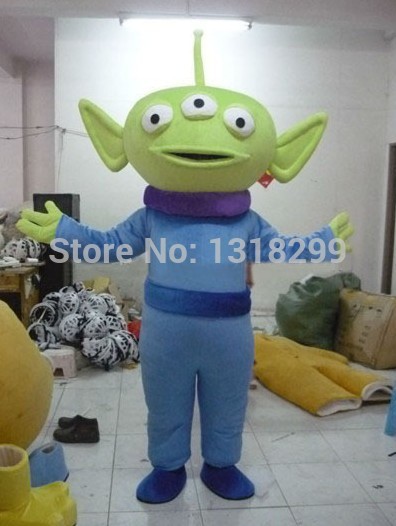 Extraterrestrial Alien Mascot Costume