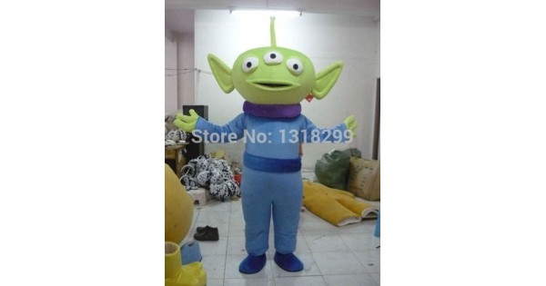 Extraterrestrial Alien Mascot Costume