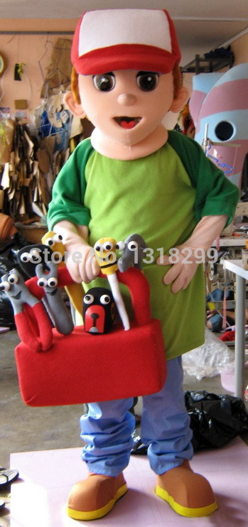 Manny Mascot Costume
