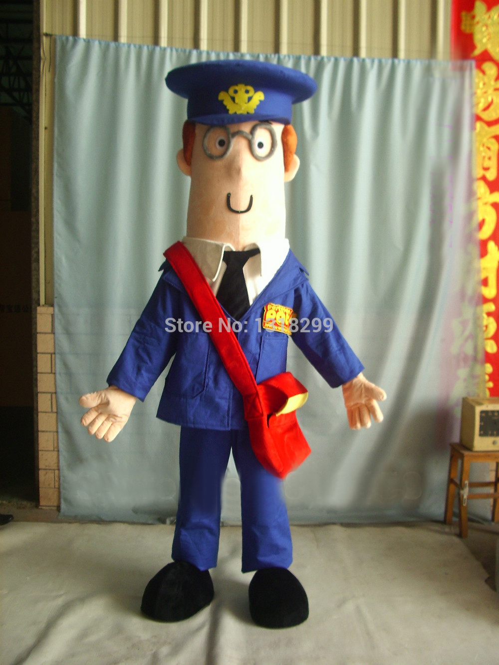 Postman Parker Mascot Costume