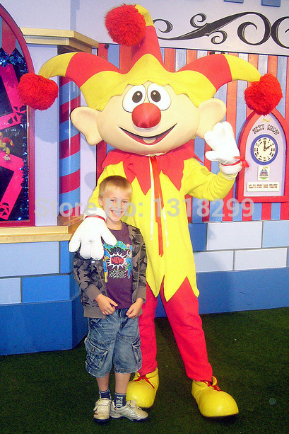 Jingle Jester Mascot Costume