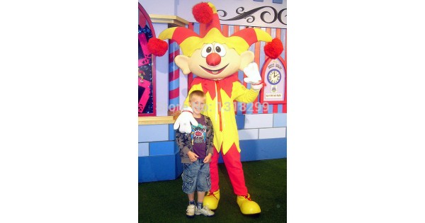 Jingle Jester Mascot Costume