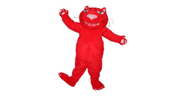 Rotten Ralph the red cat Mascot Costume
