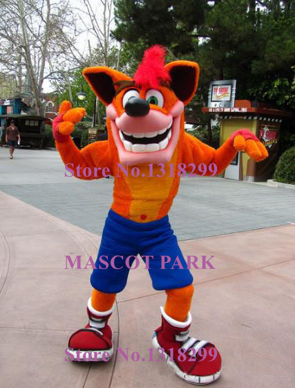 Crash Bandicoot Mascot Costume