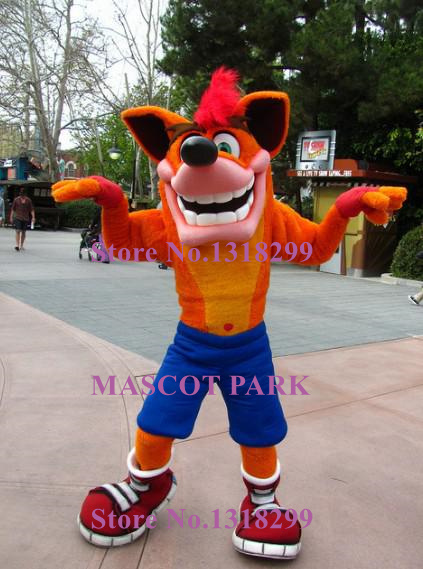 Crash Bandicoot Mascot Costume