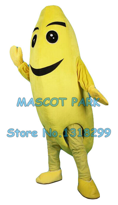 Realistic Banana Mascot Costume