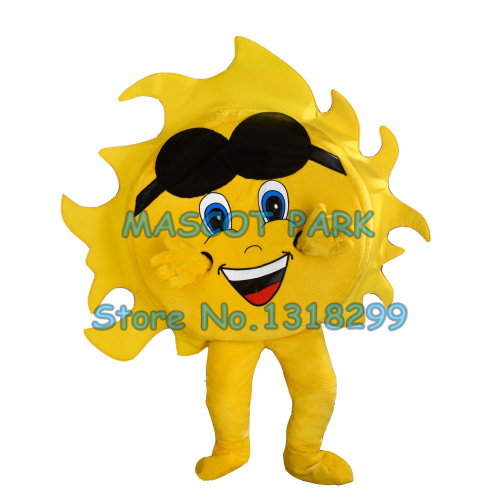 custom sunny sun Mascot Costume