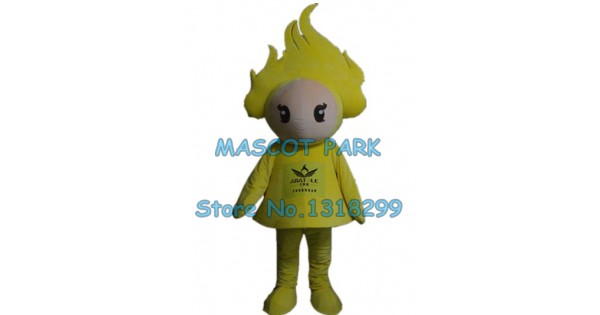 Flames Mascot Costume