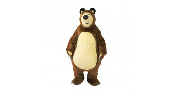 Cartoon Bear Ursa Grizzly Mascot Costume