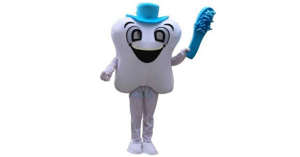 Mascot | Teeth and Toothbrushes Mascot Costume